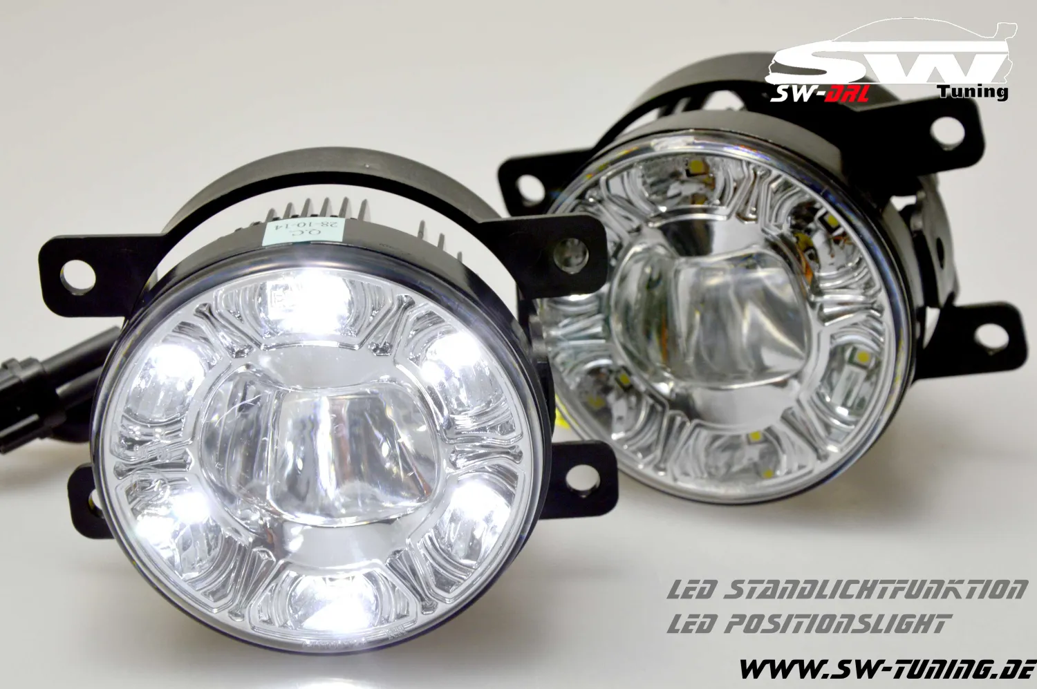SW-DRL LED TFL / LED NSW für Ford Suzuki Renault Opel Peugeot Nissan ...
